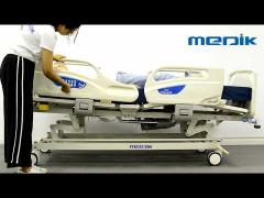 Posizione elettrica completa del letto di ospedale YA-D5-11 5 con le battagliole pieghevoli dell'ABS