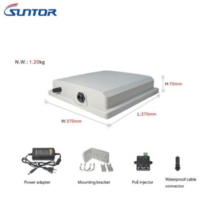 China 5.8GHz Outdoor Wireless Access Point Bridge , Long Range Wireless Bridge for sale