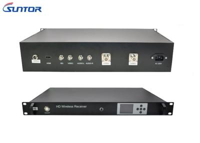 Cina Video trasmettitore telecomandato di COFDM, sistema di trasmissione video senza fili montato su veicolo in vendita