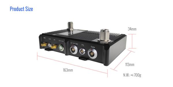 MU33 Repeater für Drohnen HD UAV Video-Link-Sicherheitsausrüstung