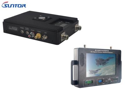 China Frecuencia militar del transmisor inalámbrico 300-860Mhz del transmisor HDMI de Manpack los 5km COFDM en venta