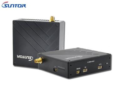 China Datos compactos Airlink& Groundlink del IP del UAV del ISMO 2.4GHz los 20km de la gama larga COFDM en venta