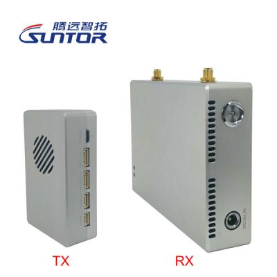 China 15km Surveying Drone Video Transmitter PTMP 50ms Latency 0.5W Power for sale