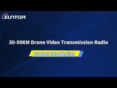 CD15NMT-mini Adjustable PTP PTMP 1.4GHz 300mW 15km UAV Video Data Link