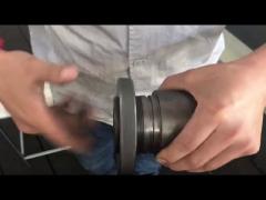 Custom welded double acting cylinder 3500psi