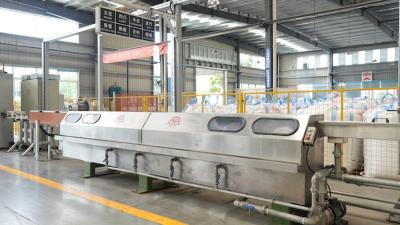 China 1500m/min High Speed Energy-Efficient Automated Extrusion Production Line for Automotive Wire Tandem Extruder for sale