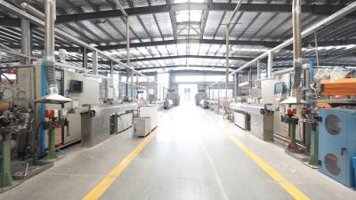 China Automotive Wire High Speed Extrusion Production Line 1500m/min for PVC and TPE Materials with φ1.4mm--φ5.0mm Diameter for sale