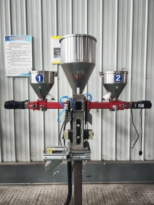 China 0.4-10kg/h Auxiliary Material Output Granules Masterbatch Machine with Double-screw/Single-screw Design for sale