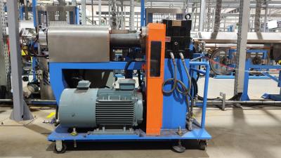 China Fluoroplastic Auxiliary Extruder with Screw Diameter 35-65 mm, Screw Speed 15-150 rpm, and Output 30-90kg/h for Wire Extrusion Line for sale