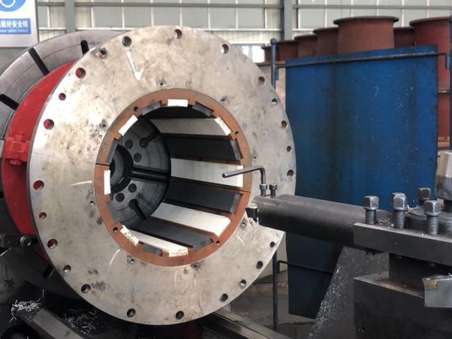 Elastomeric Polymer Alloy Water Lubricated Strip &amp; Pad Base Guide Bearing