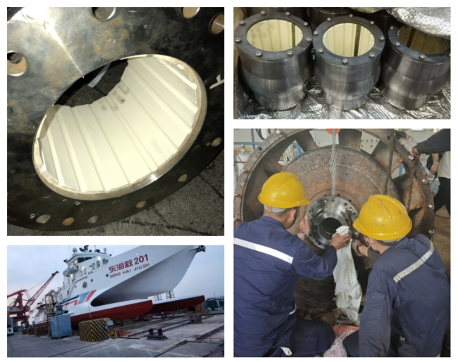 Marine Bearing Equivalent to Thordon Bushing