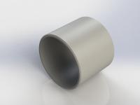 China Split Plain Bearing Elastomeric Polymer Alloy Water Lubricated Bushing Alloy Material for sale