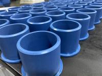 China Split Plain Bearing Elastomeric Polymer Alloy Water Lubricated Bushing Alloy Material for sale