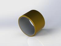 China Customized Request Seawater Lubricated Rudder Bushing With Elastomeric Polymer Alloy for sale