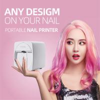 China O2 Desktop Nail Printer , Small 3D Nail Printing Machine Digital Mobile for sale