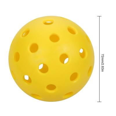 中国 Pickleballの球USAPAのかい球26の穴のPickleballの屋内スポーツの訓練の練習プラスチックPickleball 販売のため