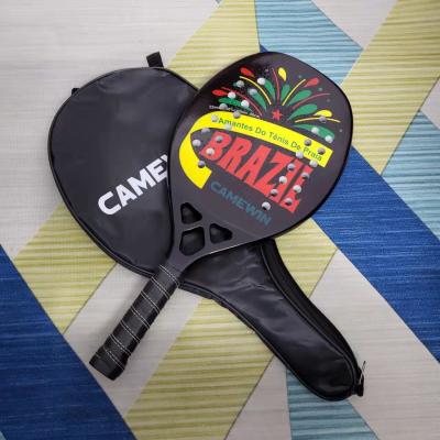 中国 カーボン繊維のPadel浜のテニス ラケットは柔らかいエヴァを直面するRaquetaにとの運ぶ袋を漕ぐ 販売のため
