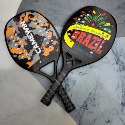 中国 カーボン繊維のPadel浜のテニス ラケットは柔らかいエヴァを直面するRaquetaにとの運ぶ袋を漕ぐ 販売のため