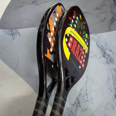 中国 カーボン繊維のPadel浜のテニス ラケットは柔らかいエヴァを直面するRaquetaにとの運ぶ袋を漕ぐ 販売のため