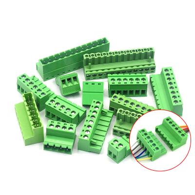 中国 5.08mmピッチPCBのプラグイン可能なねじ込み端子はソケットのプラグをつなぐことを妨げる 販売のため