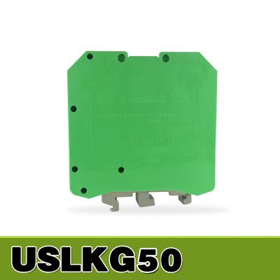 中国 USLKG-50イギリス シリーズDIN柵ねじクランプ アース端子のブロックはフェニックスを取り替える 販売のため