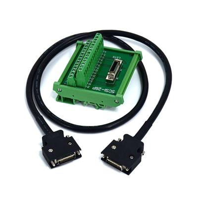 中国 SCSI 26 Pinのサーボ コネクターのターミナル ブロックのブレイクアウト板アダプター 販売のため