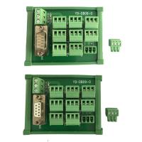 China PLC Sensor Signal Input Module DB9 Distribution Terminal Block 9 Arrays 24VDC 2A for sale