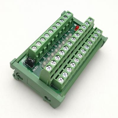 中国 PLCセンサー信号は配分のターミナル ブロックのブレイクアウト板8配列を入れた 販売のため