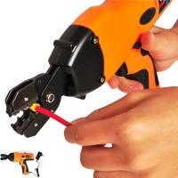 China Electric Battery Powered Handheld Cable Wire Crimper 7.2V 120KN Automatic Crimping Tool for sale