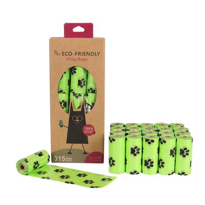Cina Dispenser per sacchetti di rifiuti per cani compostabile biodegradabile con logo stampato in vendita