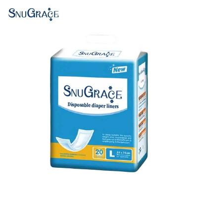 China Forma T Forma reta Forma 8 inserção de fraldas pads anti-fuga 3D canal de prevenção de fugas à venda