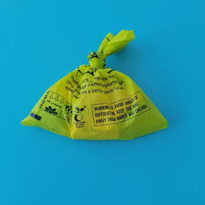Cina Sacchetti di cacca per cani ecologici sostenibili Sacchetti di cacca per animali domestici in 23*33cm o 20*25cm in vendita