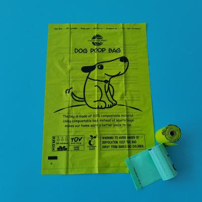 Cina Dimensioni personalizzate 100% a prova di perdite 24 rotoli Eco-friendly 360 Degradable Dog Poop Bags in vendita