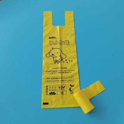 Cina Dimensioni personalizzate 100% a prova di perdite 24 rotoli Eco-friendly 360 Degradable Dog Poop Bags in vendita