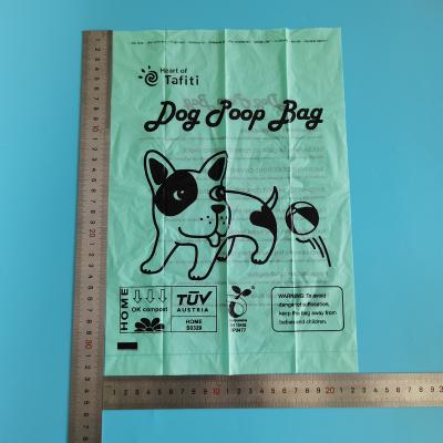 Cina Dimensioni personalizzate 100% a prova di perdite 24 rotoli Eco-friendly 360 Degradable Dog Poop Bags in vendita
