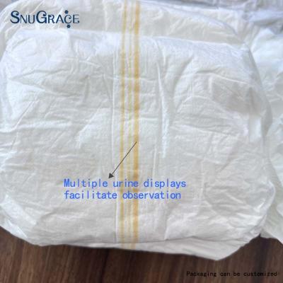 Cina XL Pulpa di pellicola deodorificante tessuto non tessuto pannolino per adulti stampato con 6000 ml di assorbimento in vendita