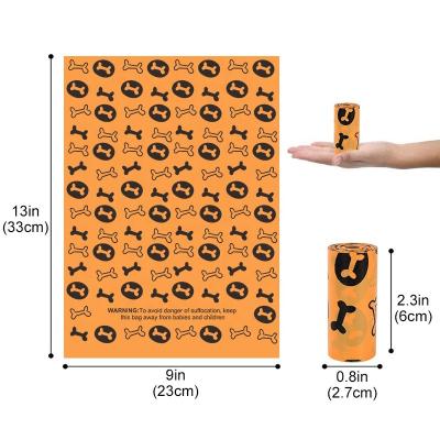 Cina Dimensioni personalizzate Sacchetto per rifiuti per cani accettato con distributore e materiale ecologico in vendita