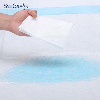 Cina Pad per animali domestici in tessuto non tessuto per addestramento di cuccioli di cane Pulpa di pelliccia SAP Tissue PE Esemplari gratuiti in vendita