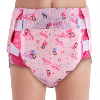 Cina Alto assorbimento 800ml-1500ml Bambino per adulti ABDL Disegno grazioso personalizzato con polpa di pelusa in vendita