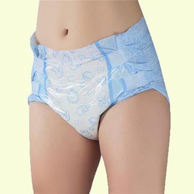 China Alta Absorção 800ml-1500ml ABDL Adult Diaper Personalizado Desenho Feio com Pulpa de Fluff à venda