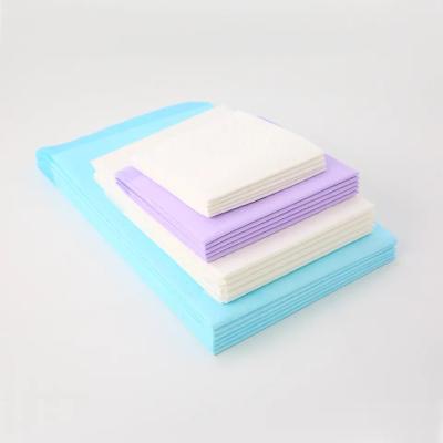 Cina 6Ply Underpad blu usa e getta per adulti per strutture mediche Chux 23 x 36 80 x 90 60 x 60 1 in vendita