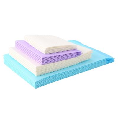 Cina Underpad monouso impermeabile per incontinenza per pazienti anziani e bambini 20g-110g in vendita