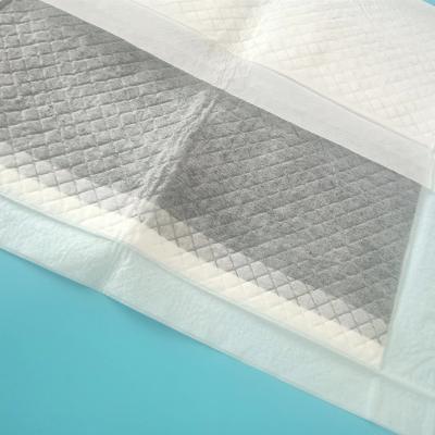 Cina Poliestere SAP Tessuto non tessuto Bambù Carbone di legna addestramento cucciolo strato assorbente Pet Wee Pad in vendita