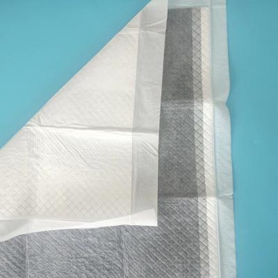 Cina Poliestere SAP Tessuto non tessuto Bambù Carbone di legna addestramento cucciolo strato assorbente Pet Wee Pad in vendita
