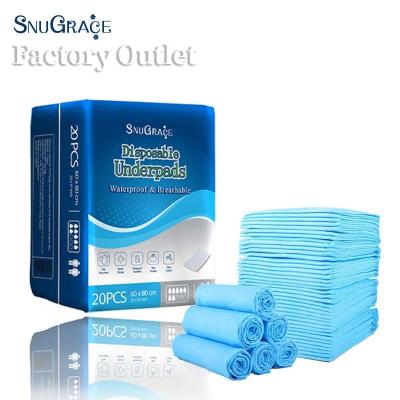 China Amostragem gratuita oferecida 6Ply Medical Underpad Incontinência Cama Sob almofadas à venda