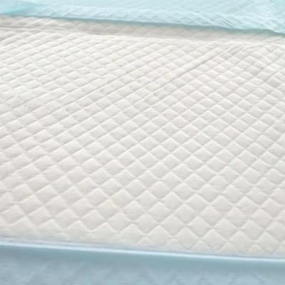 Cina 60x90 Underpad ospedaliero con assorbente di polpa di pellicola e design soffice e traspirante in vendita