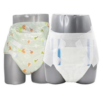 Cina pannolino a nastro per adulti comodo e assorbente con indicatore di umidità in taglia S-XXL in vendita