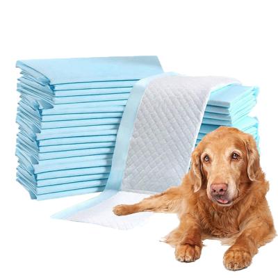 China 600X350mm 600X450mm 600X600mm 900X600mm Fluff Pulp en SAP Dog Pee Pad voor Absorptie Te koop