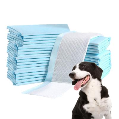 China Duurzame voedingsmiddelen voor huisdieren Trainingspads voor honden met een hoge absorptievermogen en ademende PE-rugfilm Te koop