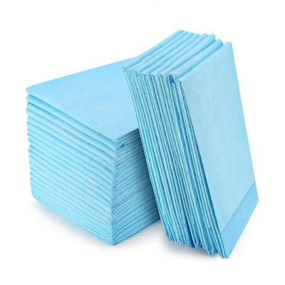 Cina Addestramento per animali domestici Pad usa e getta per cani in nero bianco blu e verde in vendita